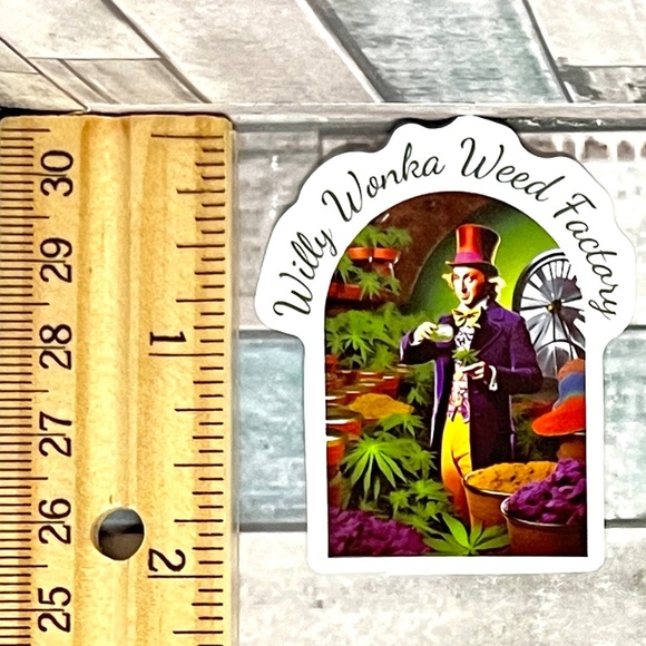 Office | 110 Willy Wonka Waterproof Vinyl Sticker Decal | Poshmark
